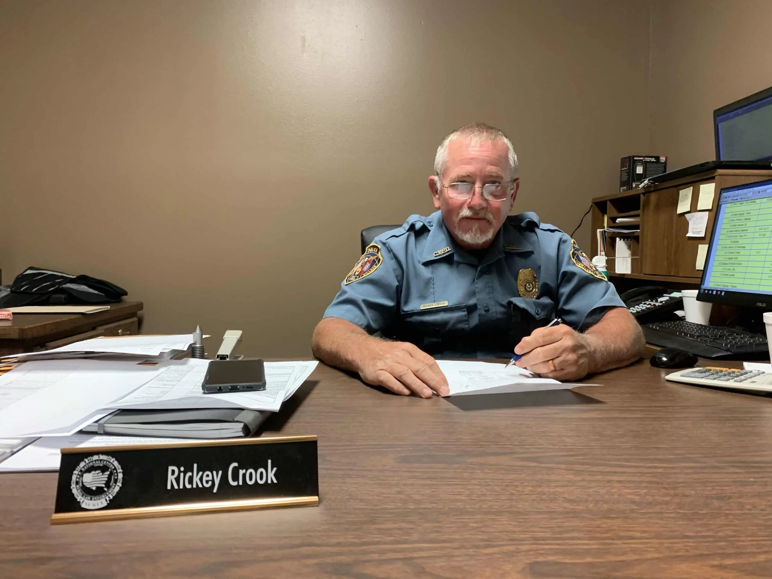 Crook retires after 32 years in law enforcement - Hallmark Times