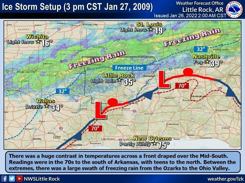 Flashback to the ice storm of 2009 - Hallmark Times